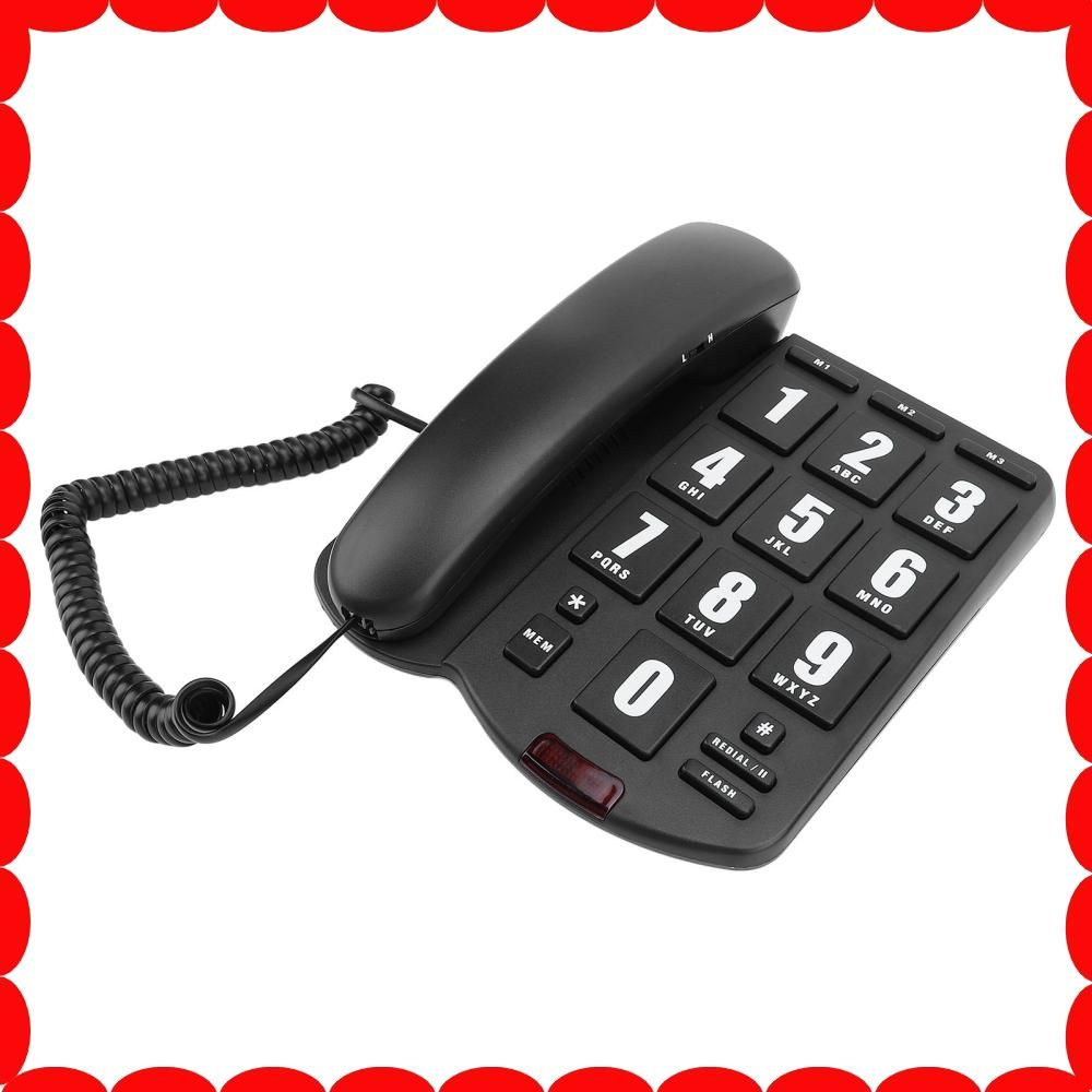 Домашний телефон Черный купить на OZON по низкой цене (2850089518)
