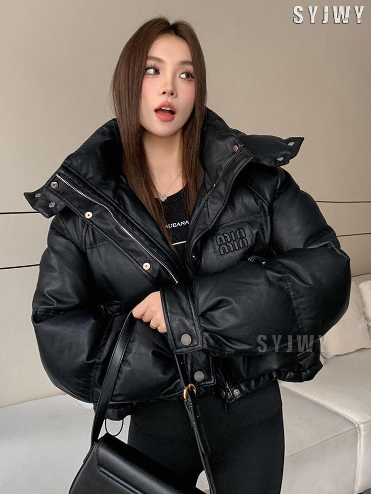 Куртка Женский SYJWY Карманы черный пиджачный Хлопок, размер 46 Длинный куртка-рубашка, куртка ...