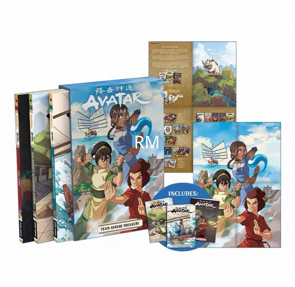 Avatar: The Last Airbender Team Avatar Treasury Уникальная ...