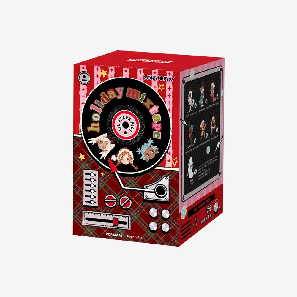 POP MART - Lil Peach Riot Holiday Mixtape Series Figures, Подарки ...
