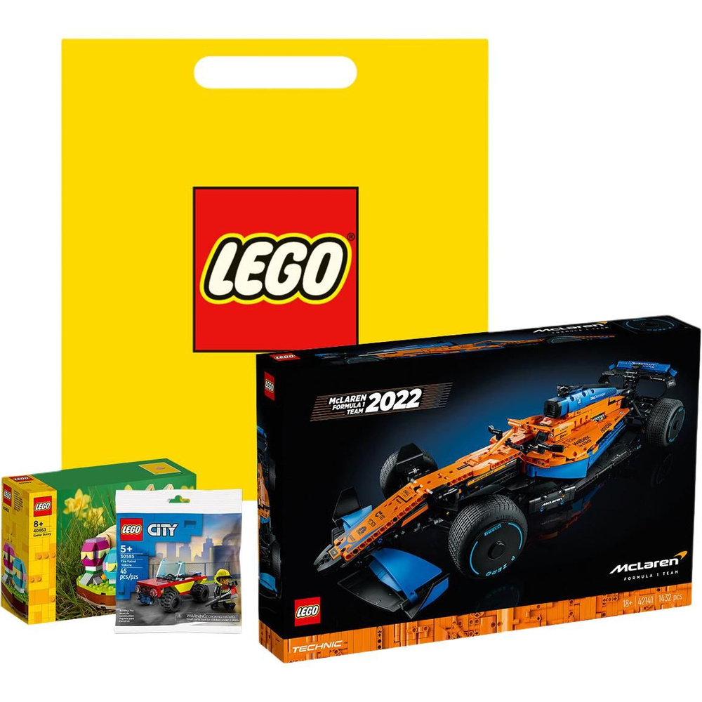 LEGO Technology Mechanical Set McLaren Formula 1 Race Car Building ...
