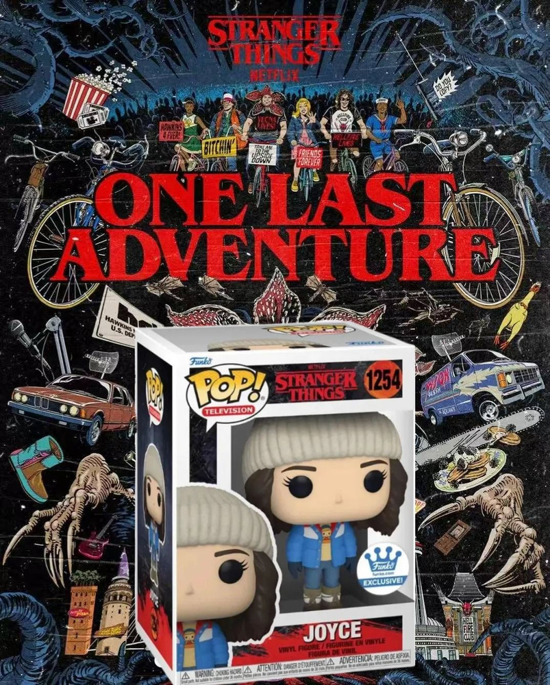 Фигурка Funko POP! Сериал "Странные дела" Джойс #1254 (Эксклюзив Funko ...