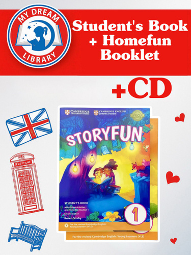 3 отзыв на Storyfun 1 Student's Book + Homefun Booklet 1+ CD (2nd ...