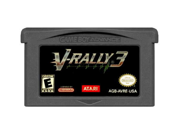 Игровой картридж V-Rally 3(Game Boy Advance) для Nintendo GBA, GBA SP ...