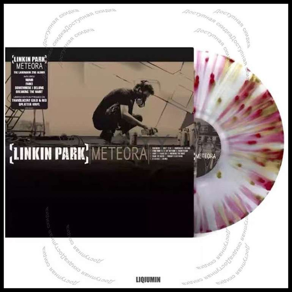 Виниловая пластинка Linkin Park Meteora LP transparent Red gold splash ...