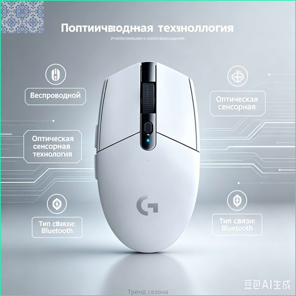 Игровая мышь беспроводная беспроводная G304 LIGHTSPEED-187d6c8576bd ...