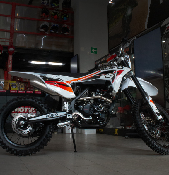Мотоцикл кроссовый KAYO K5 300 ENDURO 21/18 (2024 г.) в заводской упаковке купить на OZON по ...