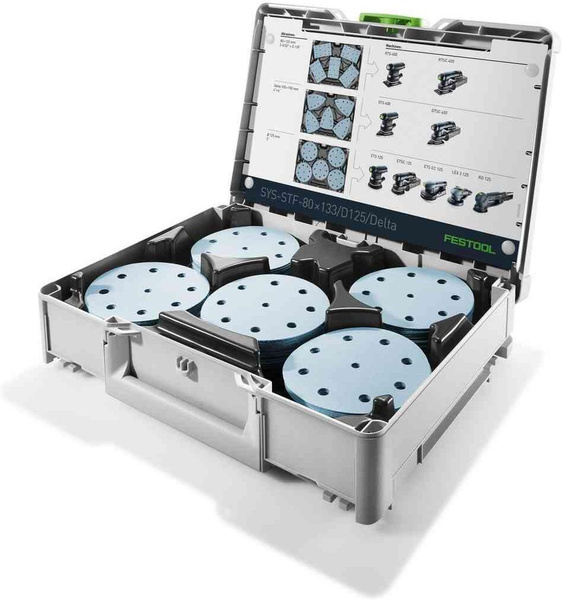 576781 FESTOOL Систейнер SYS-STF-80x133/D125/Delta купить на OZON по низкой цене (2273123456)