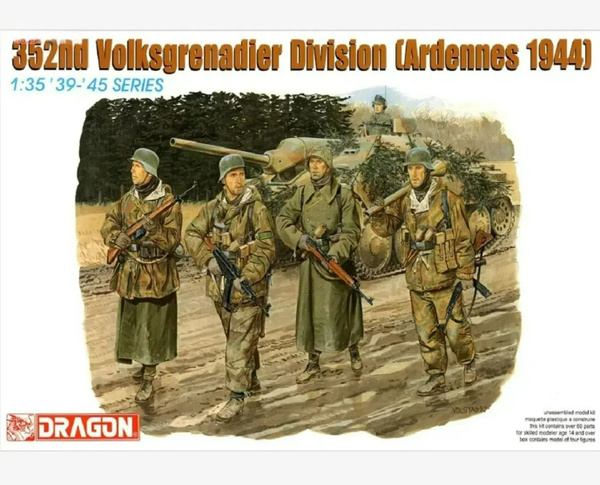 DRAGON 6115 1/35 352nd Volksgrenadier Division Ardennes 1944 Модель ...