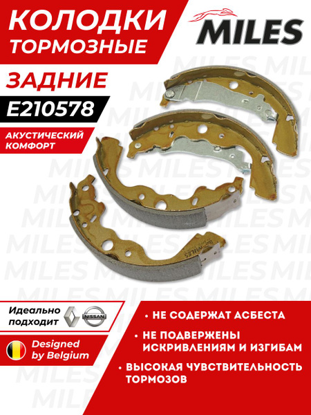 Тормозные задние барабанные колодки Рено Дастер / Логан 2 / Сандеро OEM ...