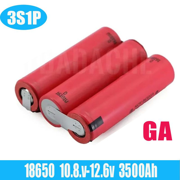 Литиевая батарея 18650 GA 2S-6S 3S1P 3S2P 4S1P 4S2P 5S1P 5S2P 6S1P 10,8 ...