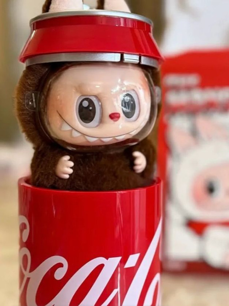 Labubu Мягкая игрушка COCO-COLA купить на OZON по низкой цене (2389129708)