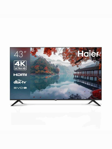 Haier Телевизор 43 Smart TV M1 43" 4K UHD, черно-серый купить на OZON по низкой цене (1644608490)