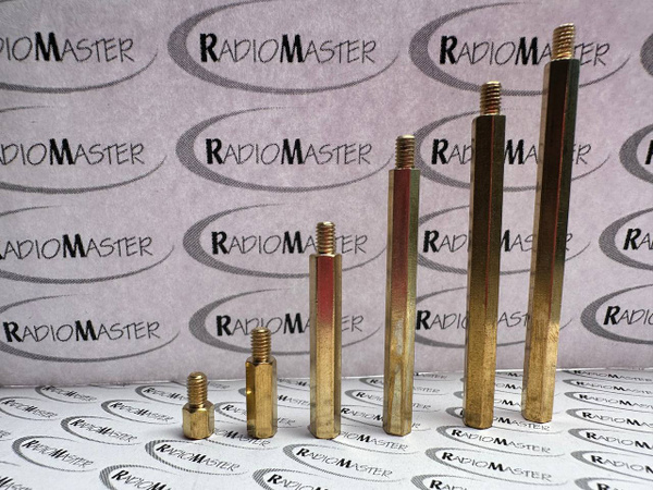 PCHSN-4 (M4-6) стойка для печатных плат, установочная, папа-мама (резьба М4, высота 6мм), 10шт ...