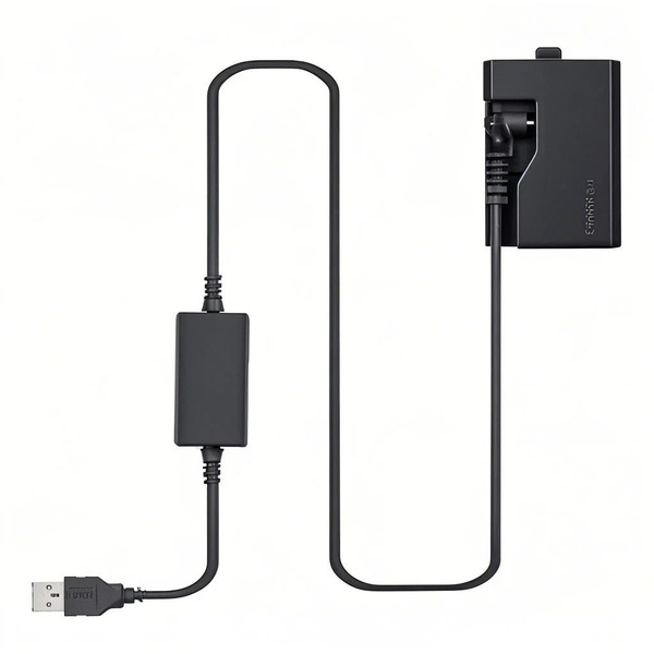 DR-E10 USB Power Kit DC Coupler Dummy Battery LP-E10 USB DC Converter ...