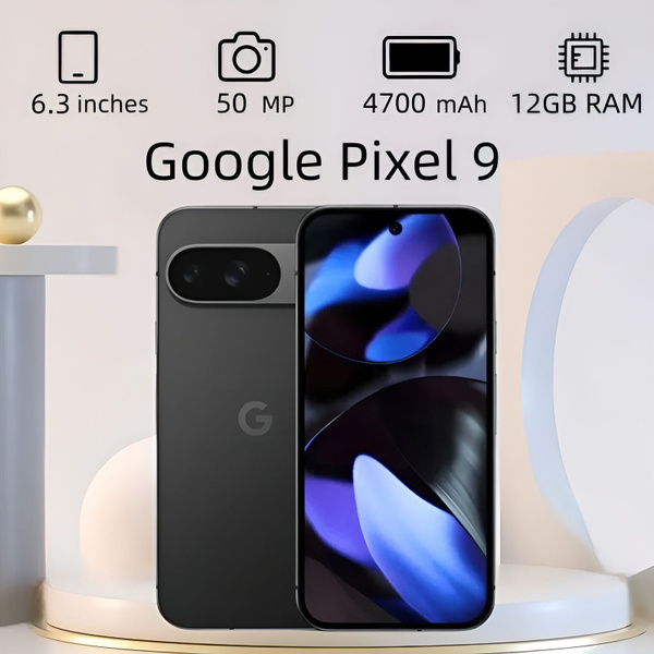 Смартфон Google Pixel 9 256 ГБ 12 ГБ Черный 6.3 OLED/AMOLED Pixel 9 купить c доставкой на OZON ...