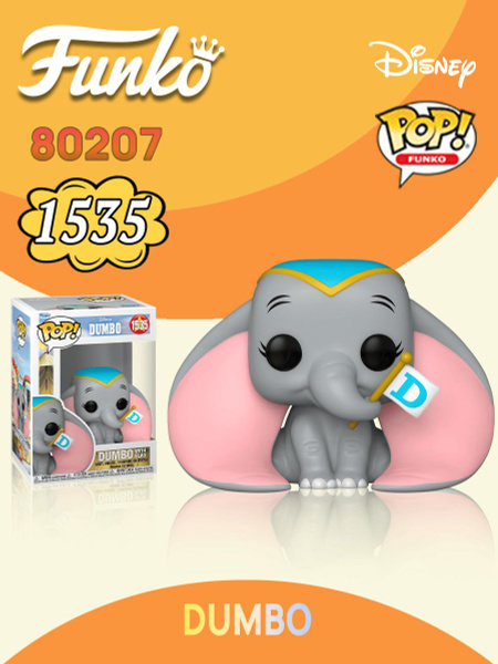 Фигипка Funko POP! Disney Dumbo with Flag#1535 80207 купить на OZON по ...