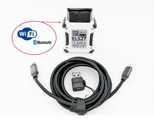 Автосканер ELS27 v5.0 WiFi+Bluetooth (ЕЛС27 Оригинал) для Ford/Mazda ...