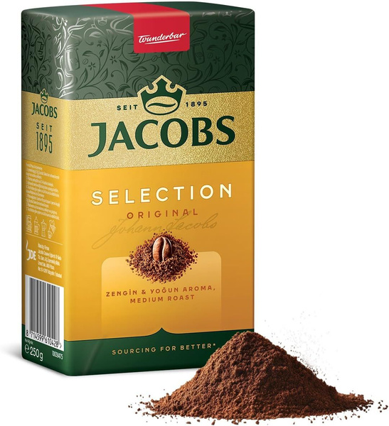 Фильтр-кофе Jacobs Selection 250 гр купить на OZON по низкой цене ...