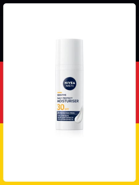 Крем для ухода за кожей Nivea MEN Sensitive Hydrating Day Cream SPF 30, 50 мл купить на OZON по ...