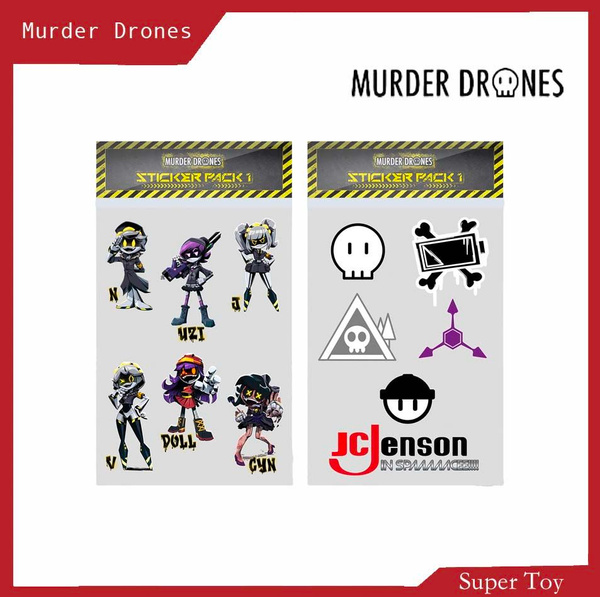 100% Original Murder Drones,наклейка купить на OZON по низкой цене ...