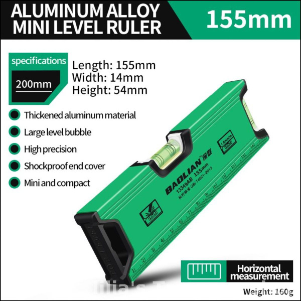 Уровень строительный Рамный 15.5 см, глазков: 2, 160 г купить на OZON ...