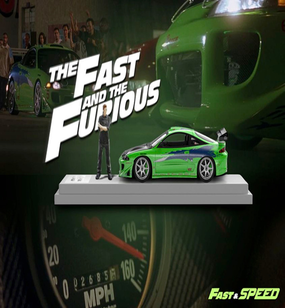 Коллекционная машинка Fast Speed FS 1:64 Mitsubishi Eclipse D30 Robocar ...