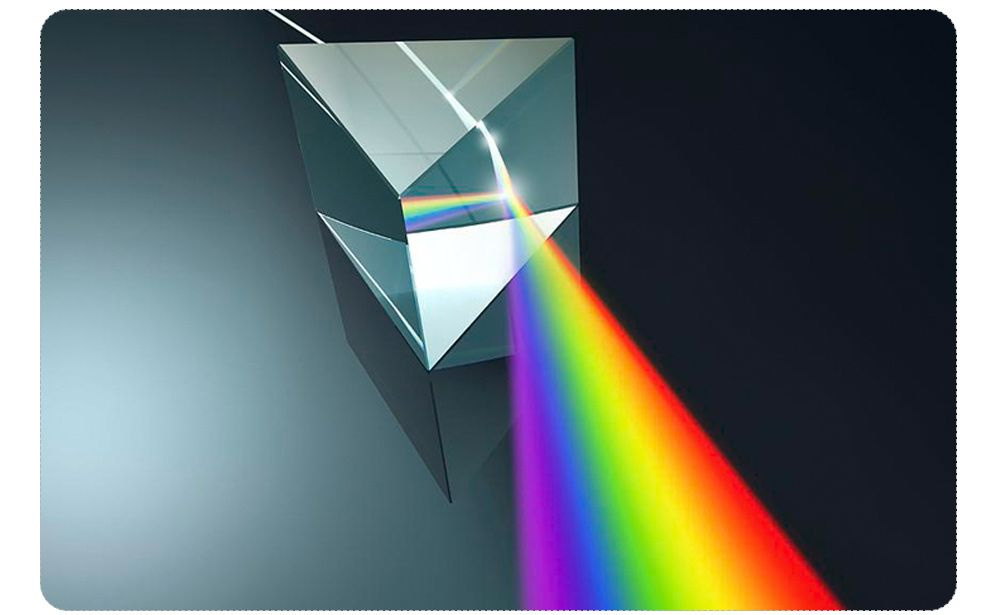 Детская физика Stem Научная игрушка, стеклянный отражающий треугольник ...