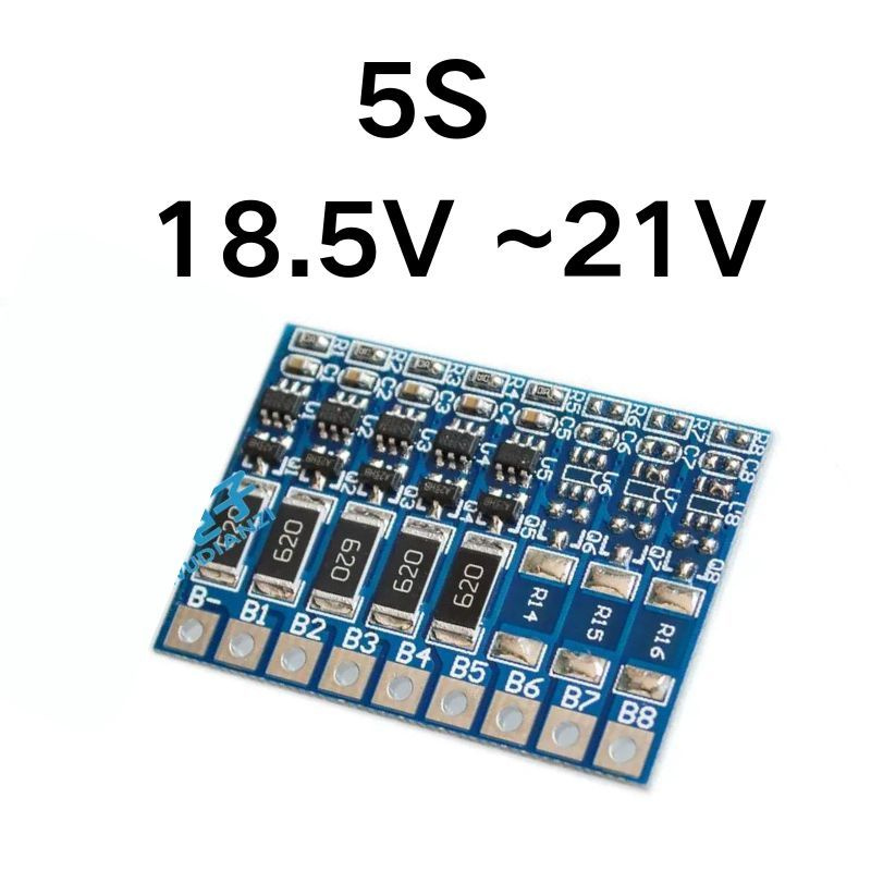 BMS 5S 18.5V 21V 18650 Плата эквалайзераA купить на OZON по низкой цене ...