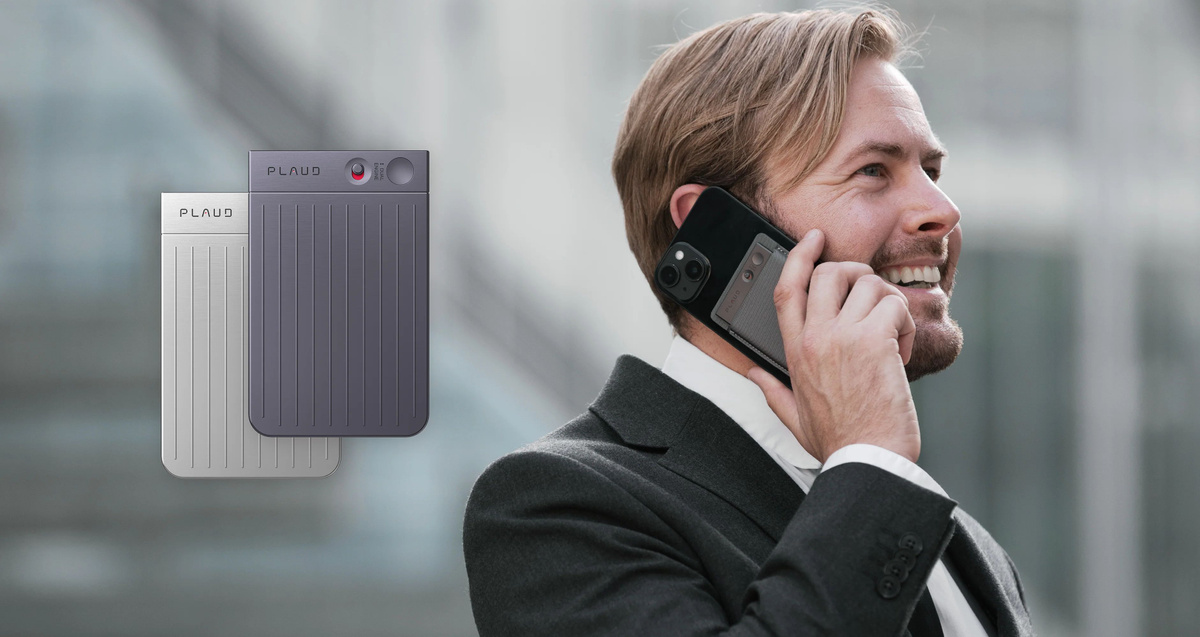 Диктофон Plaud Note Pin с Chat GPT, черный купить на OZON по низкой ...