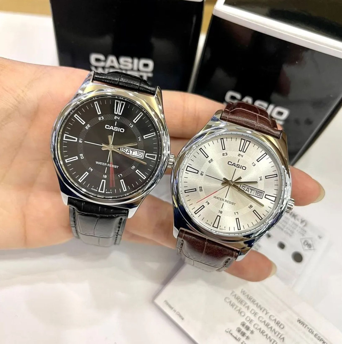 Часы наручные мужские кварцевые Casio Mtp V006l 1c часы на руку с индикатором даты и дня недели