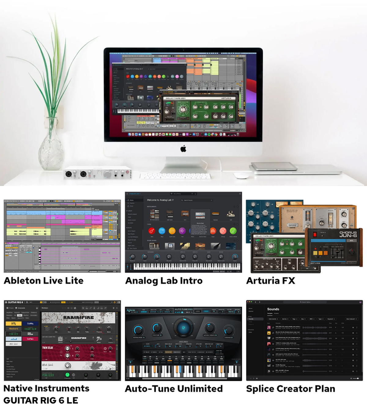 Arturia MiniFuse 1 Студийная звуковая карта, 2-канальный USB-C ...