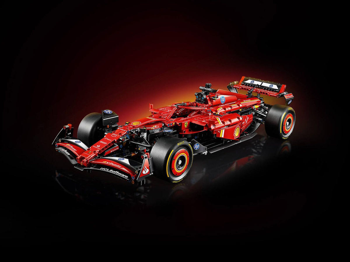 Конструктор Техник "Ferrari SF-24 F1 Car" 1361 деталь (Болид Феррари ...