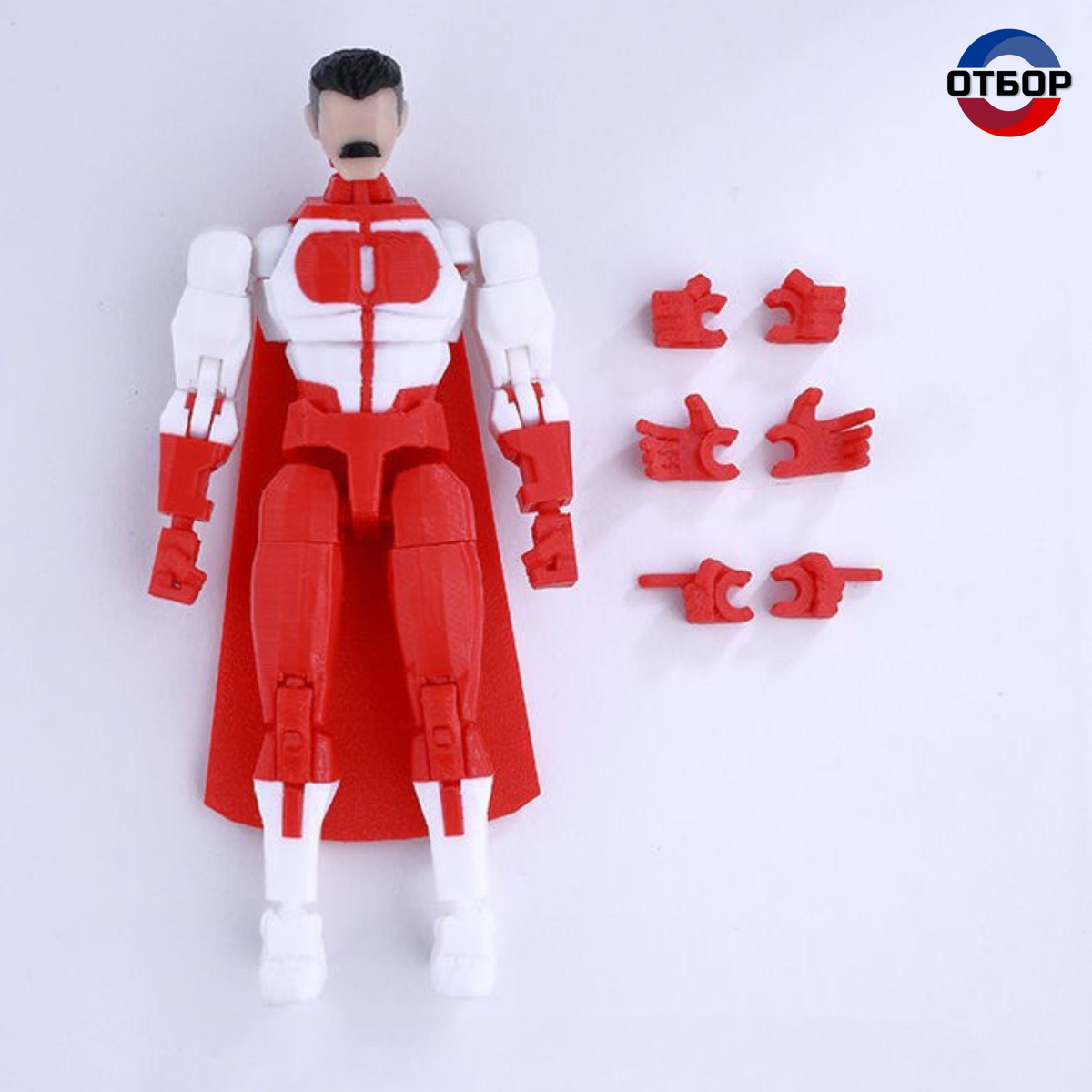 Фигурка Омни-Мен из Неуязвимого( Invincible Omni-Man), 3D-печатная ...