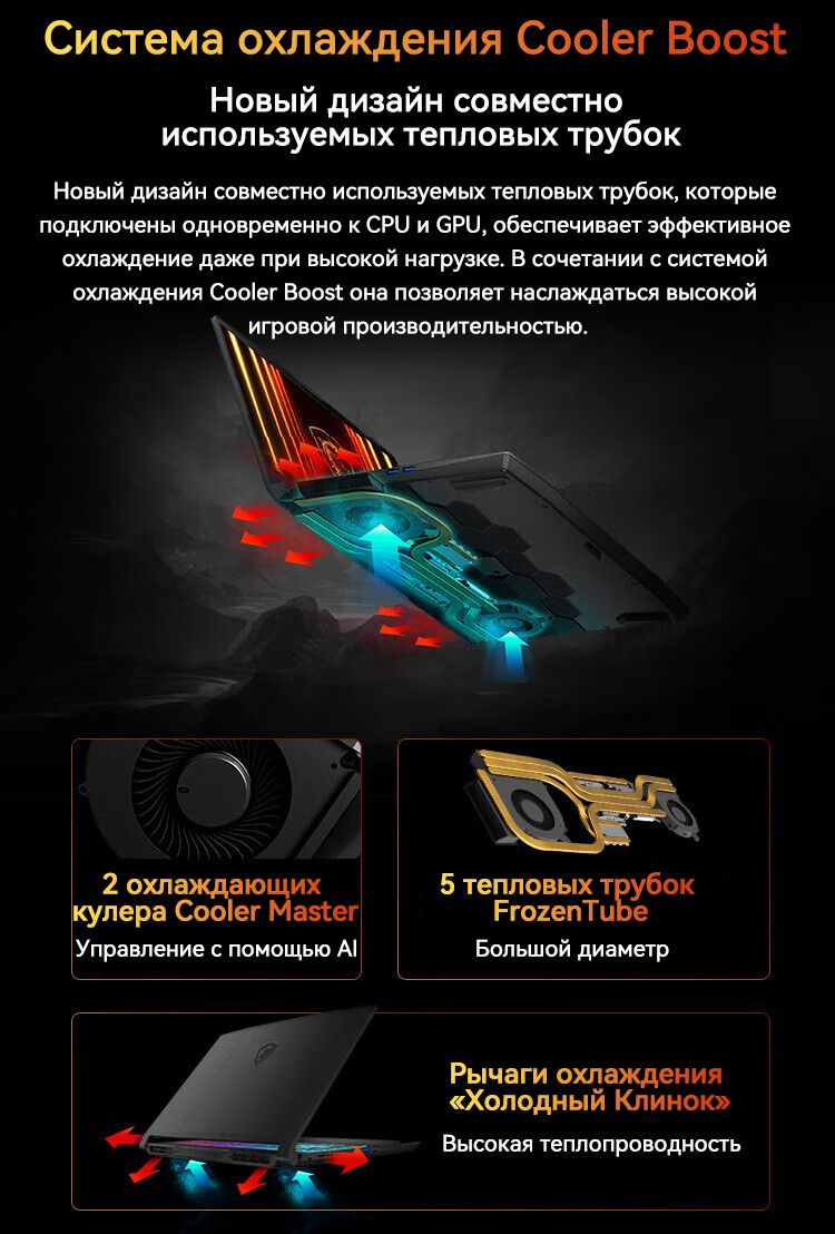 Игровой ноутбук MSI, 17.3, 019b4f9801b37b2b99b997ebda746503, Intel Core i9-14900HX, 16 ГБ ...