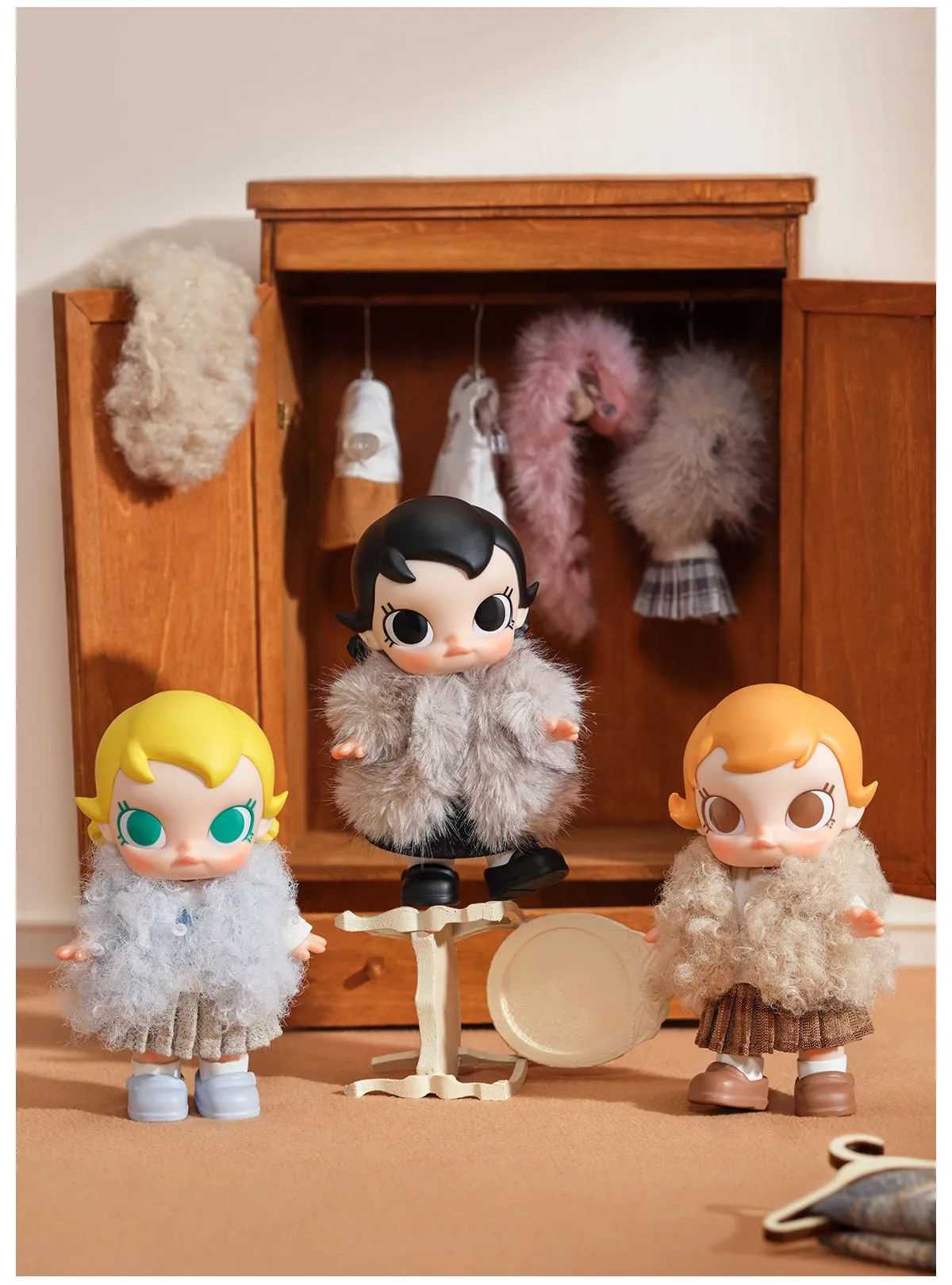100% Original оригинал Коллекционная POP MART Baby Molly Winter Fit ...