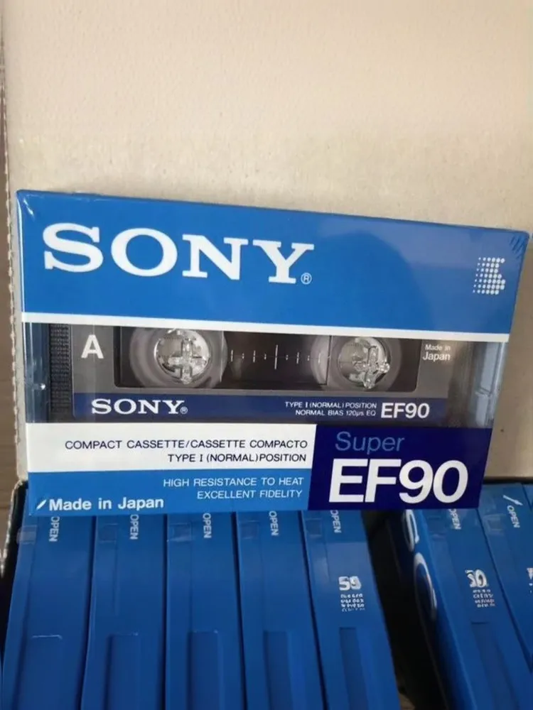 Аудиокассета Sony super EF 90 1986г (1 шт) купить на OZON по низкой ...
