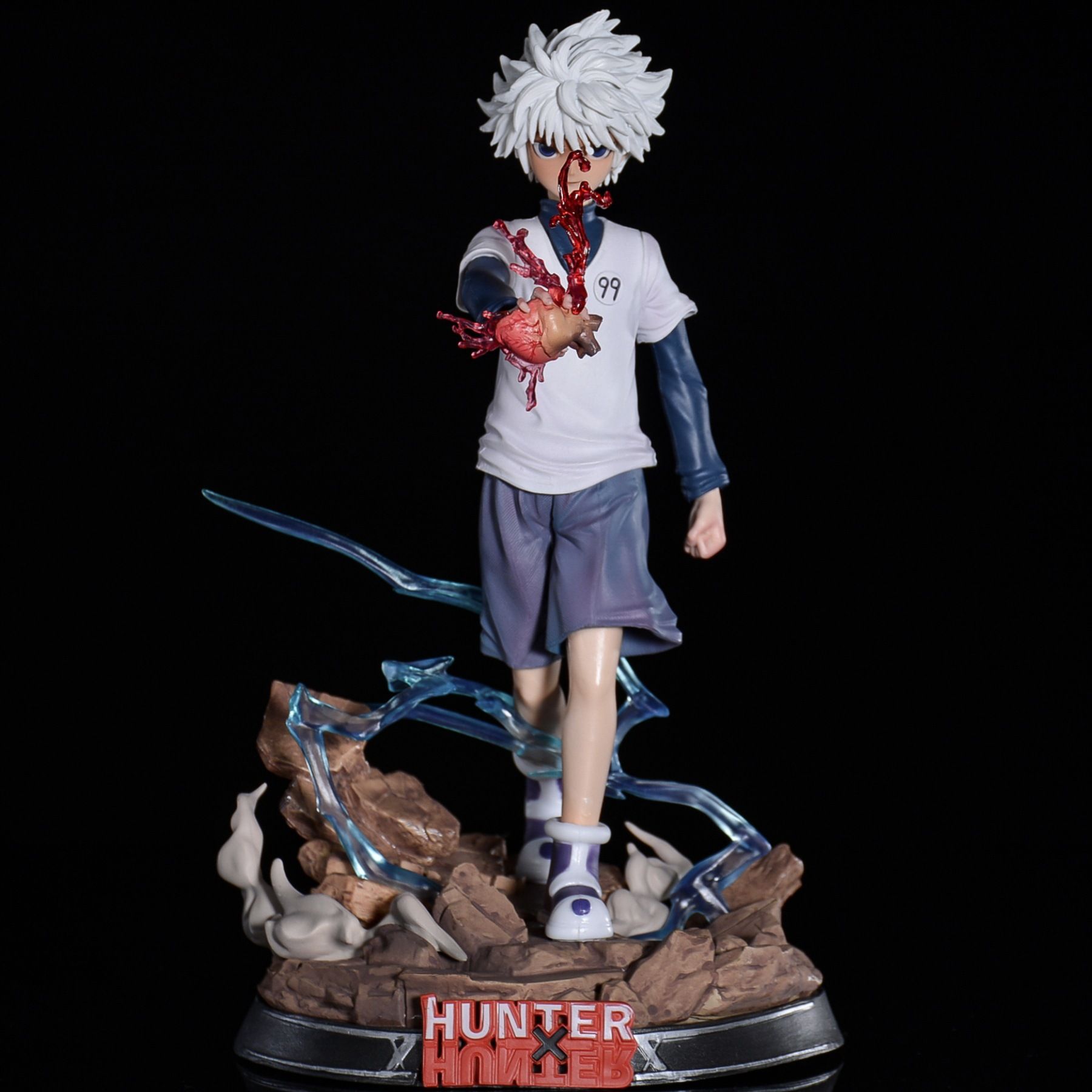 аниме hunter x hunter фигурка"Killua Zoldyck"28CM купить на OZON по ...