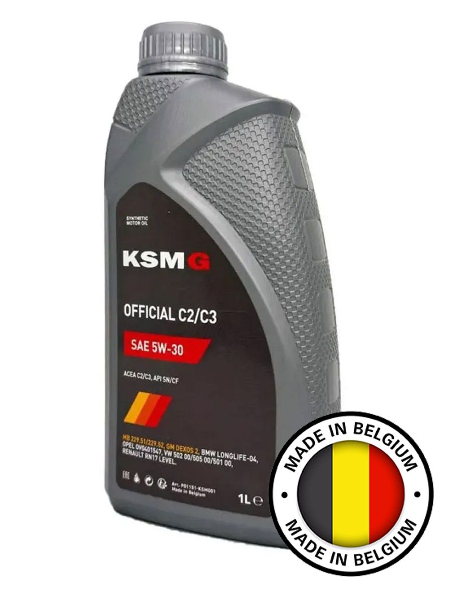 Масло моторное KSMG official с2/с3 5W-30 Синтетическое 1 л P01151 ...