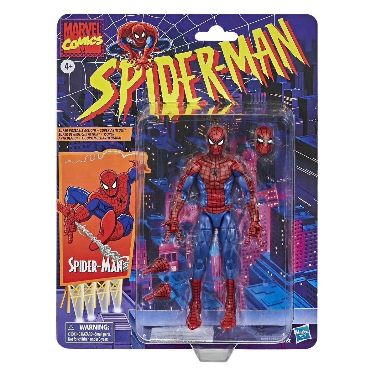 Hasbro фигурки Marvel Legends Spiderman Animation Series Action Figures ...