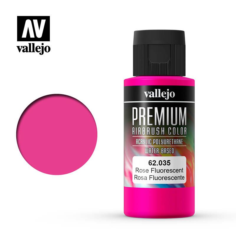 Краска Vallejo серии Premium Color - Fluorescent Rose 60мл. купить на ...