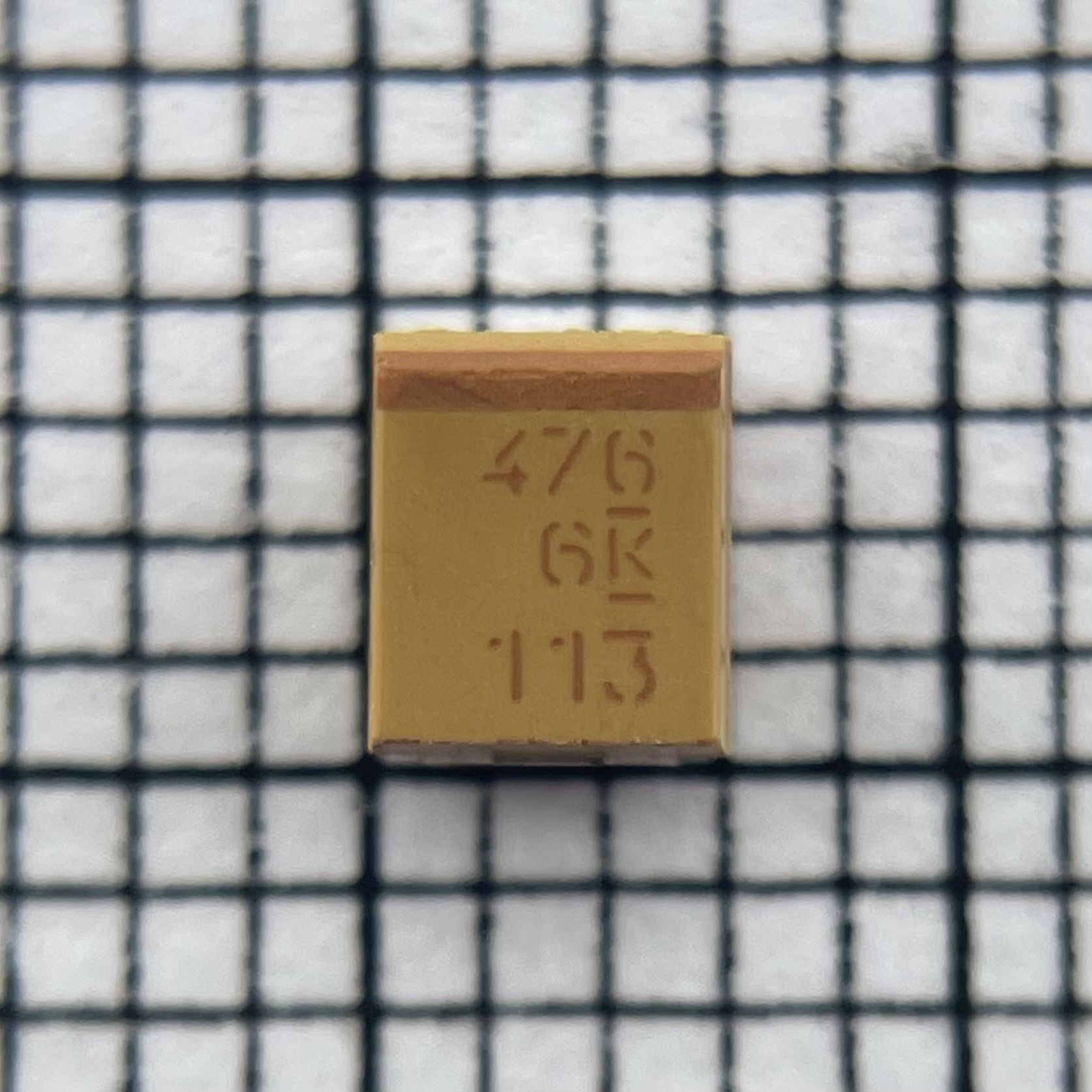 Конденсатор танталовый тип B - 47uF 6.3V - 1 шт. купить на OZON по ...