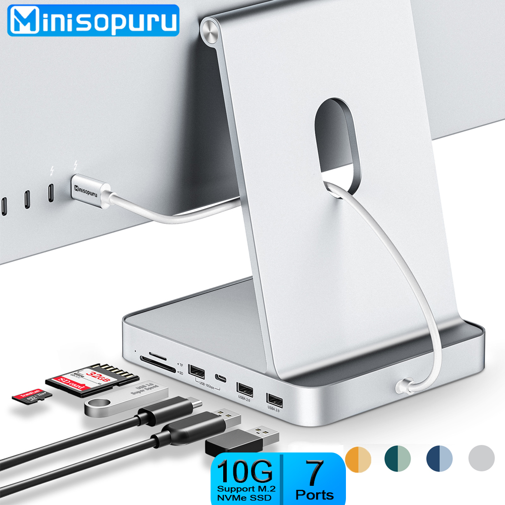 Minisopuru iMac HUB - Концентратор-USB для iMac 24 дюйма 2021/2023/2024 ...
