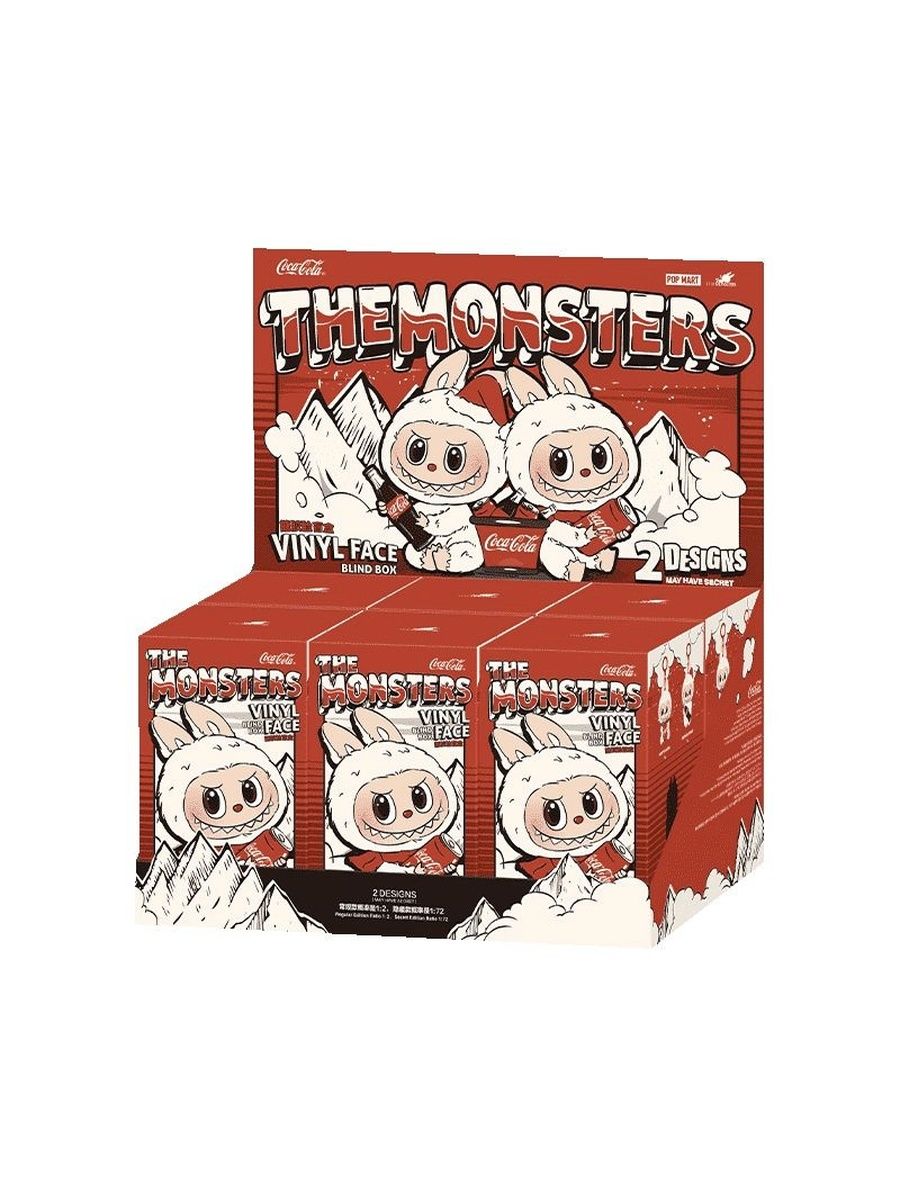 POP MART - Коллекция LABUBU The Monsters COCA-COLA series Vinyl Face ...