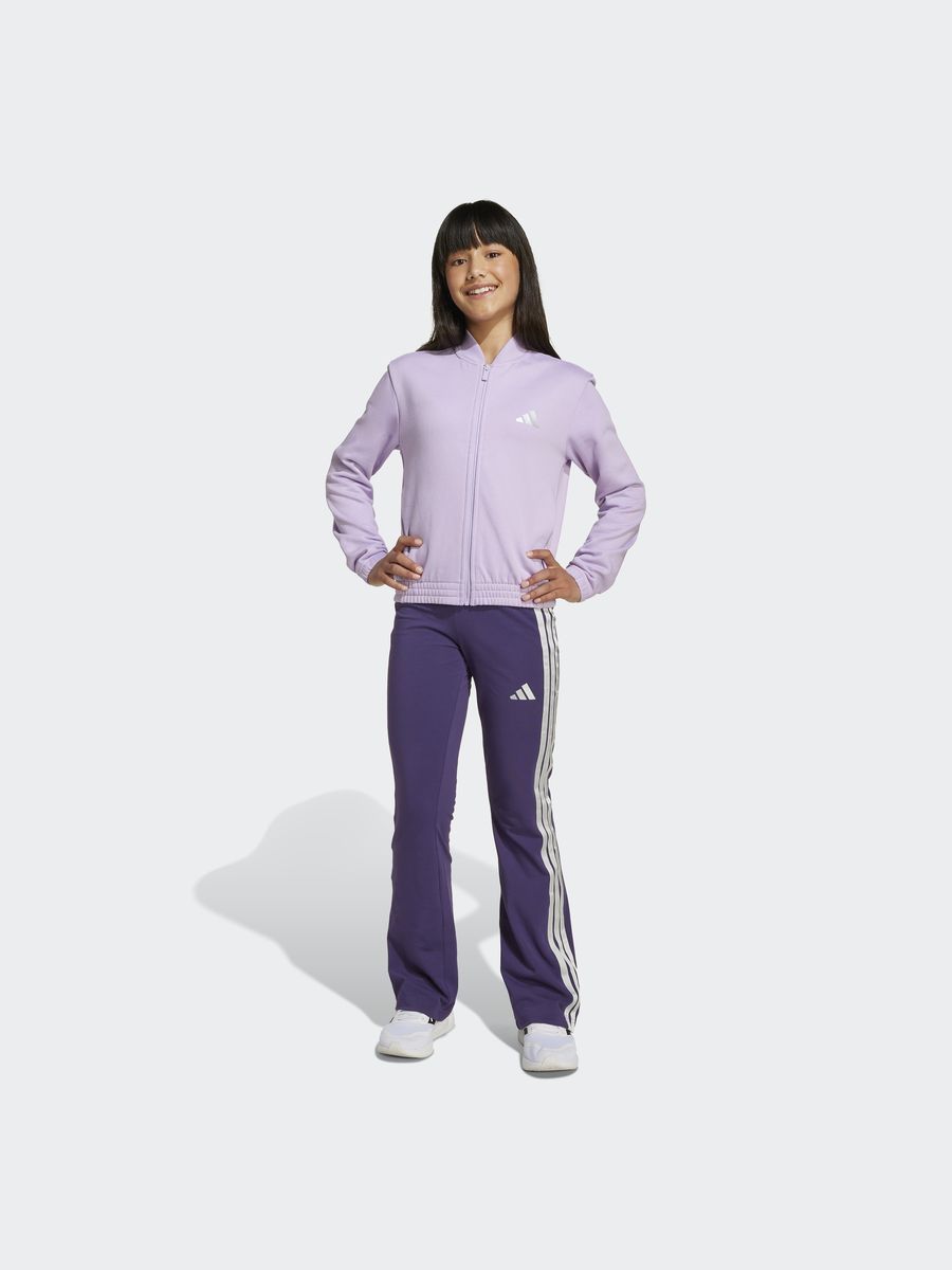 Костюм спортивный adidas Sportswear JG GLAM TS, чёрный, для девочек ...