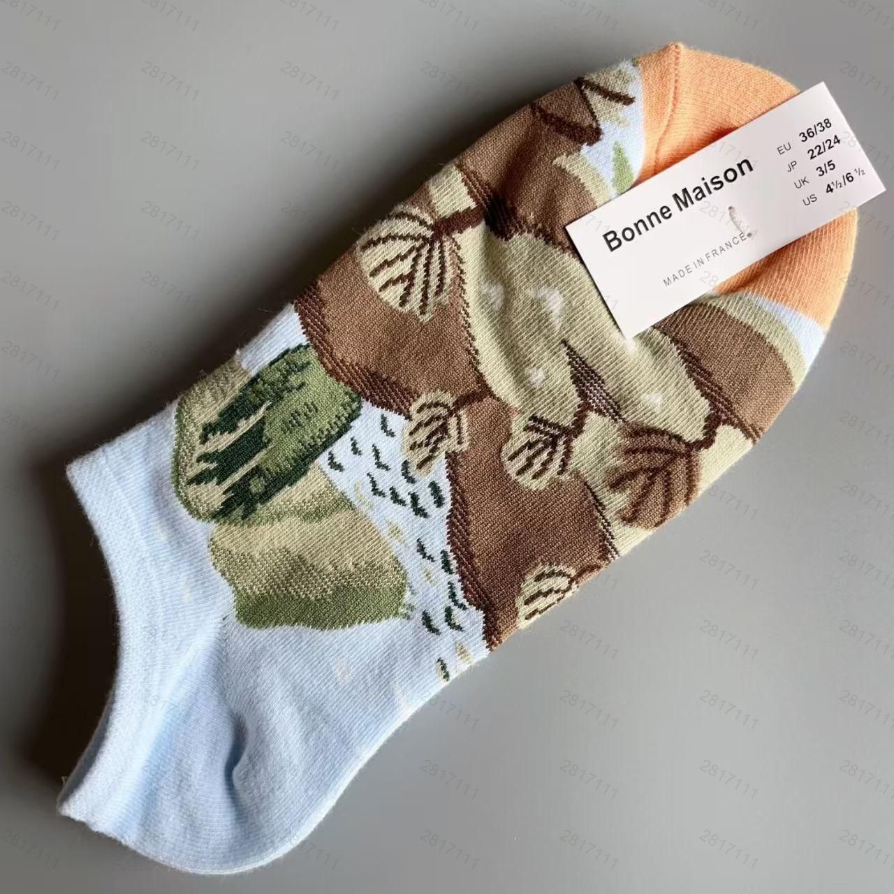 Носки Женский Bonne Maison, размер 36, 37 Хлопок Бадминтон, Баскетбол ...