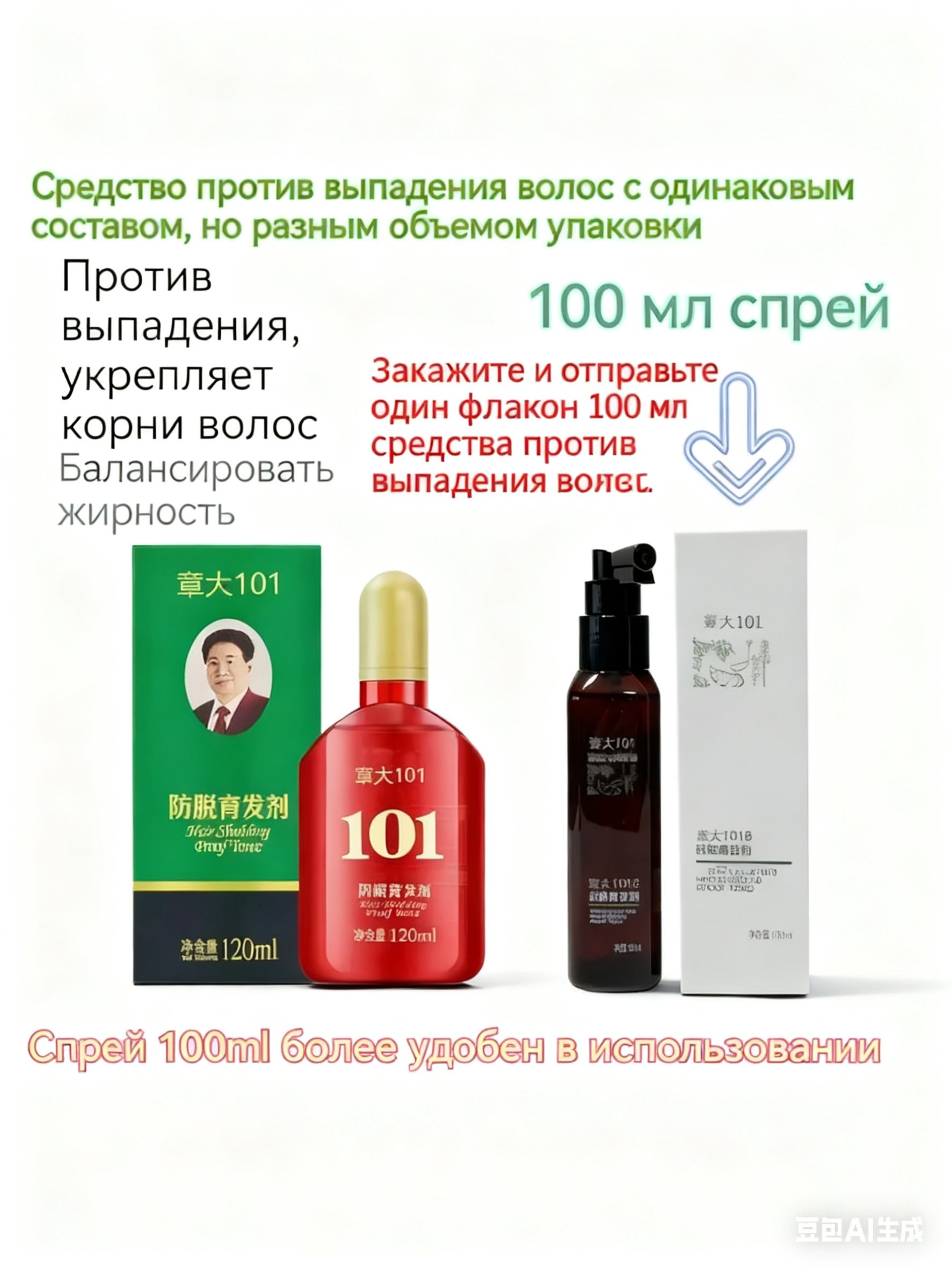 Лосьон для волос, 100 мл купить на OZON по низкой цене (2651914732)