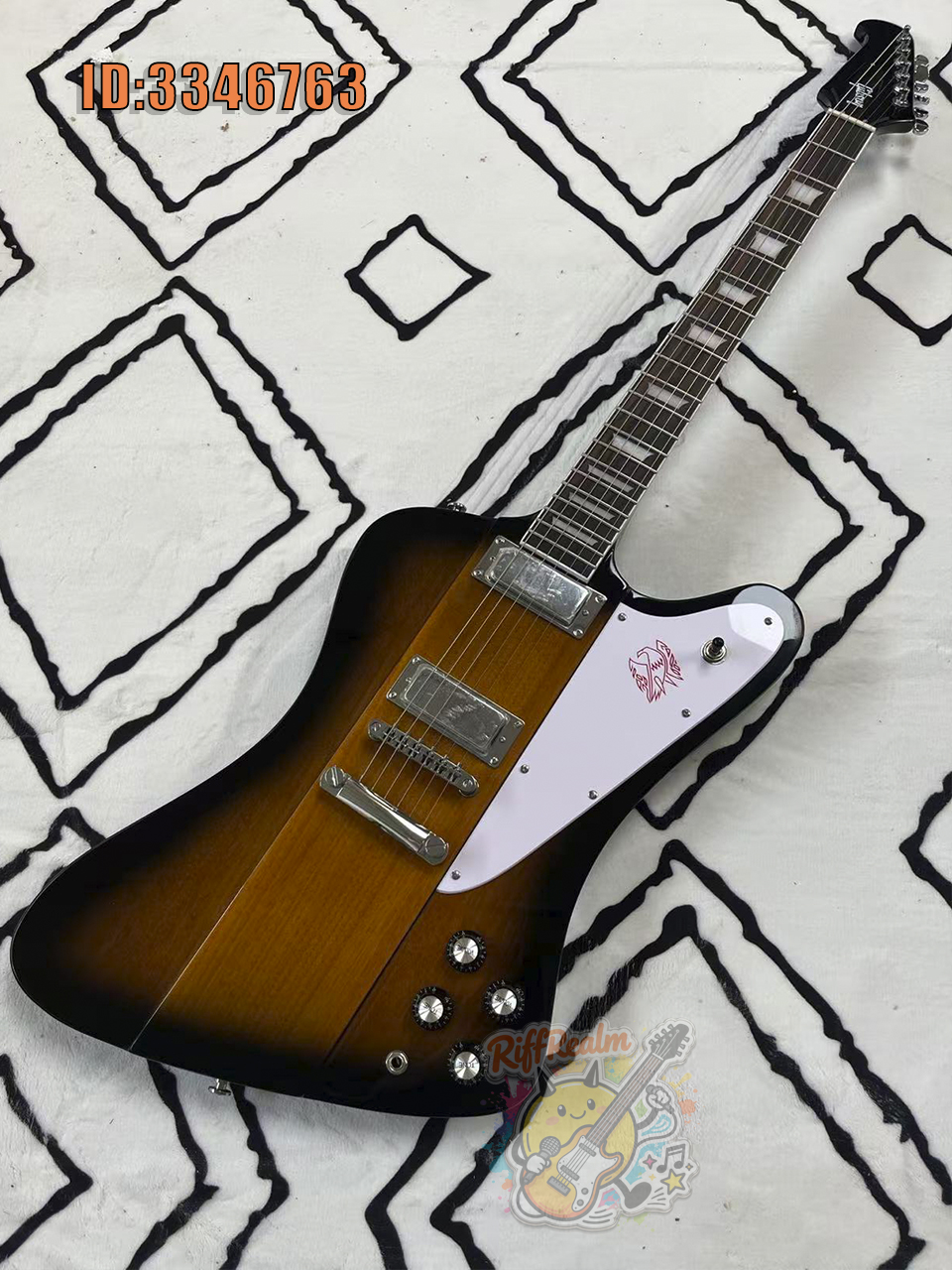 Электрогитара Firebird 6-струнная, корпус Дерево купить на OZON по ...