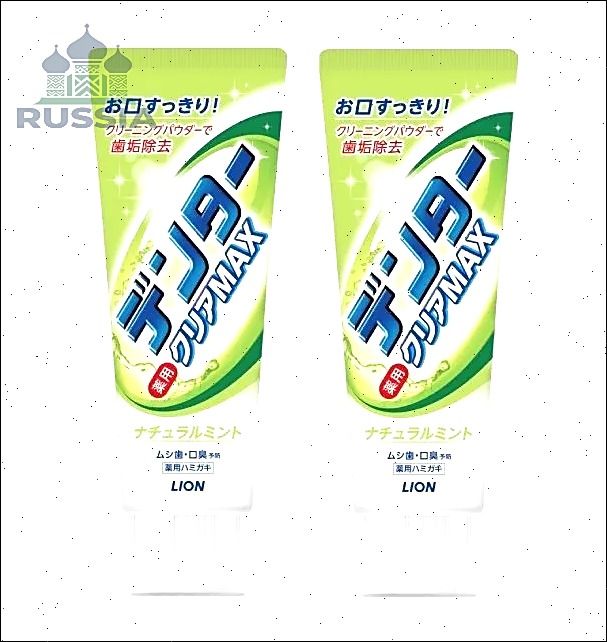 Зубная паста c полирующей пудрой "Dentor Clear MAX" Япония, фруктовая ...
