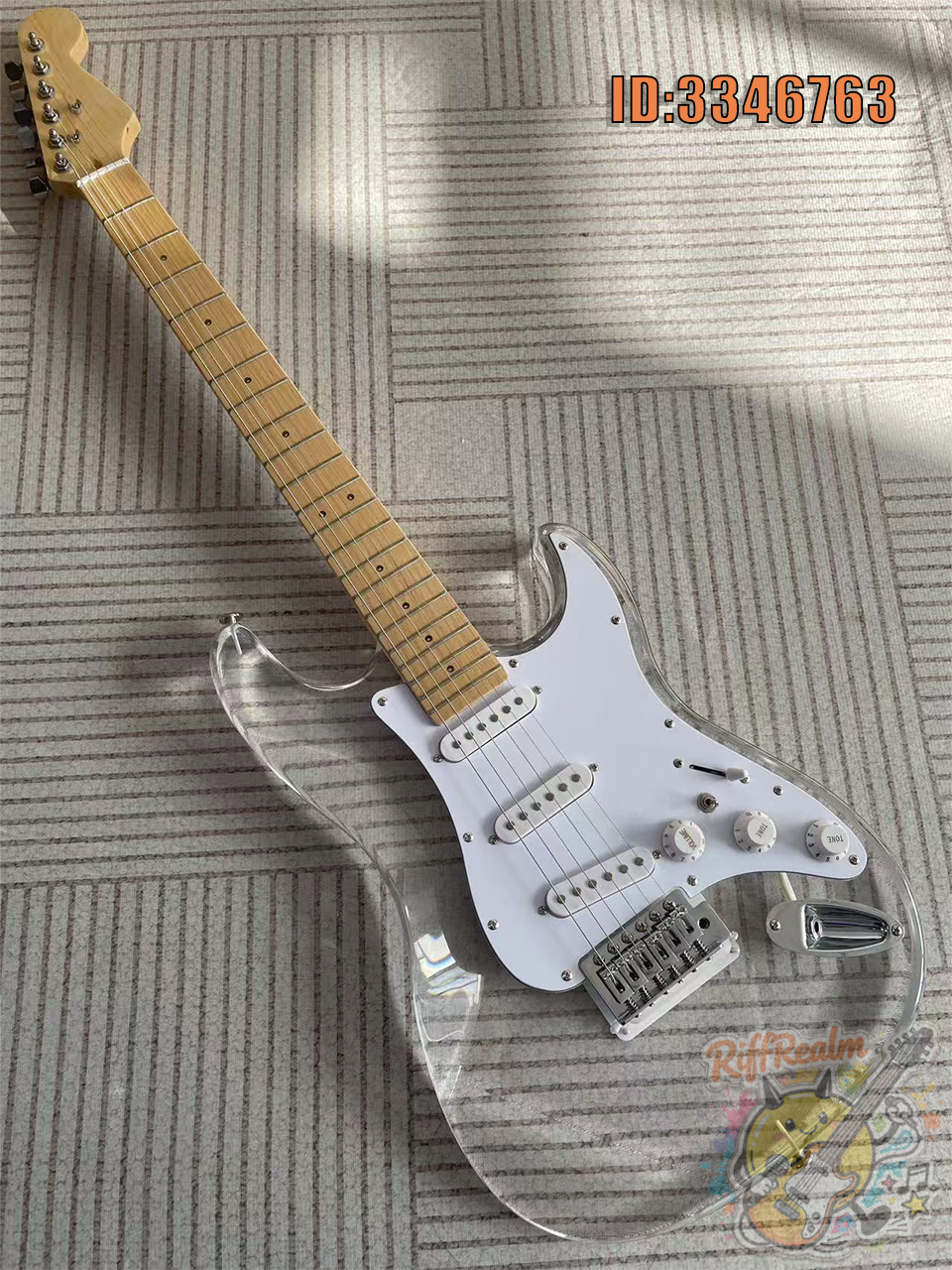 Электрогитара Stratocaster Clear купить на OZON по низкой цене (3198267455)